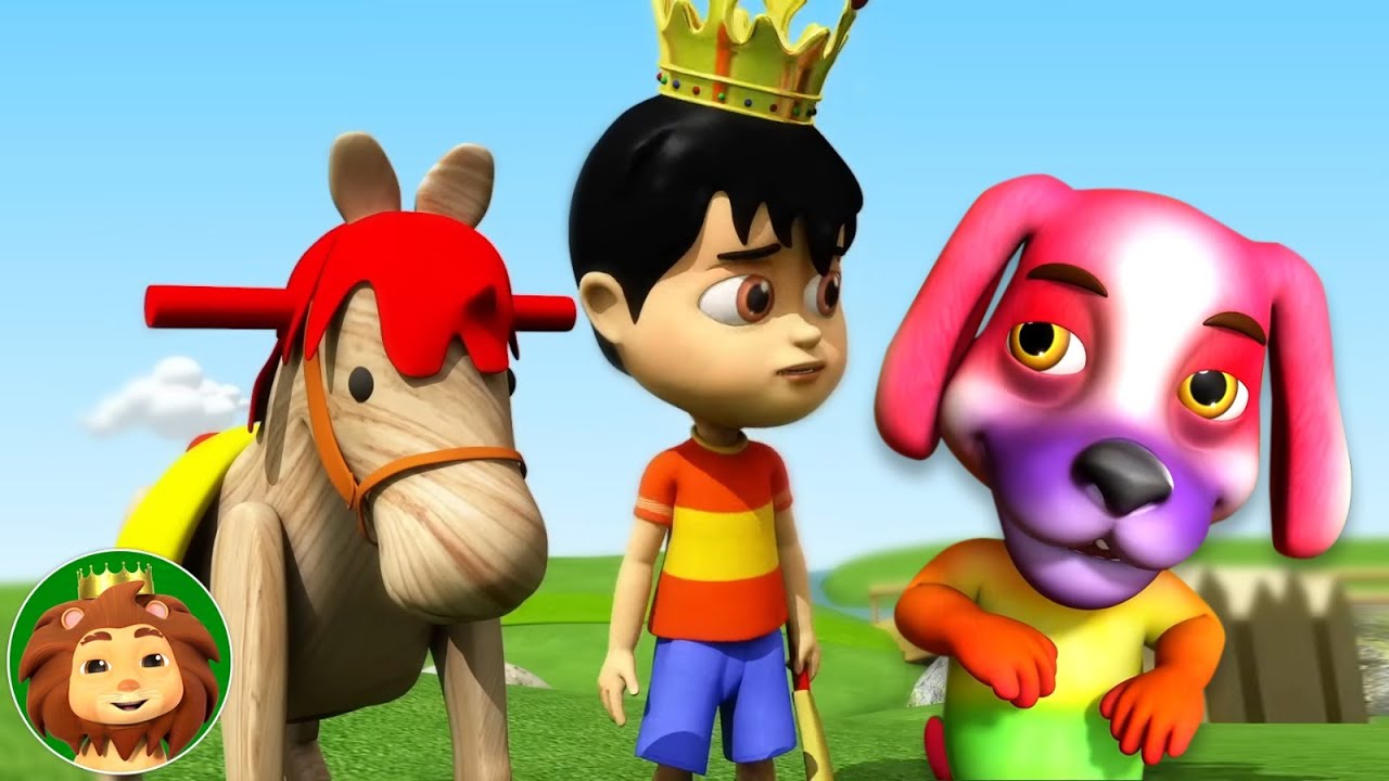 Chal Mere Ghode Tik Tik Tik Song for Kids and Classic Hindi Rhymes for ...