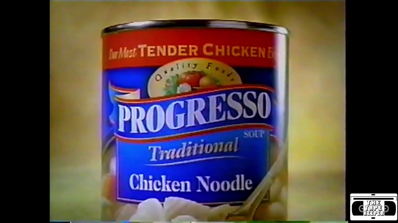 Progresso Chicken Noodle Soup Commercial - 2006 - YouTube
