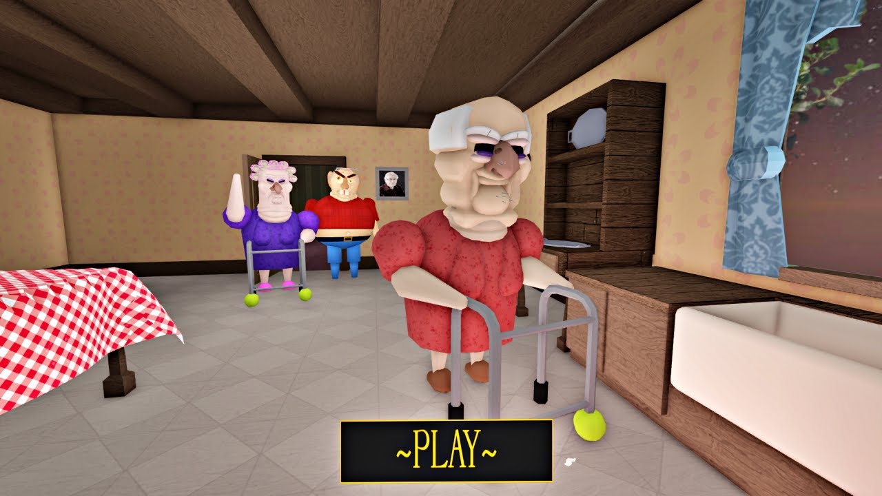 What if I Playing as GRUMPY GRANDPA in GRUMPY GRAN? OBBY Full GAMEPLAY ...