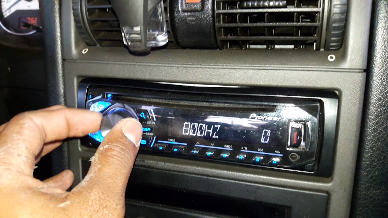 Como regular toca cd Pioneer - YouTube