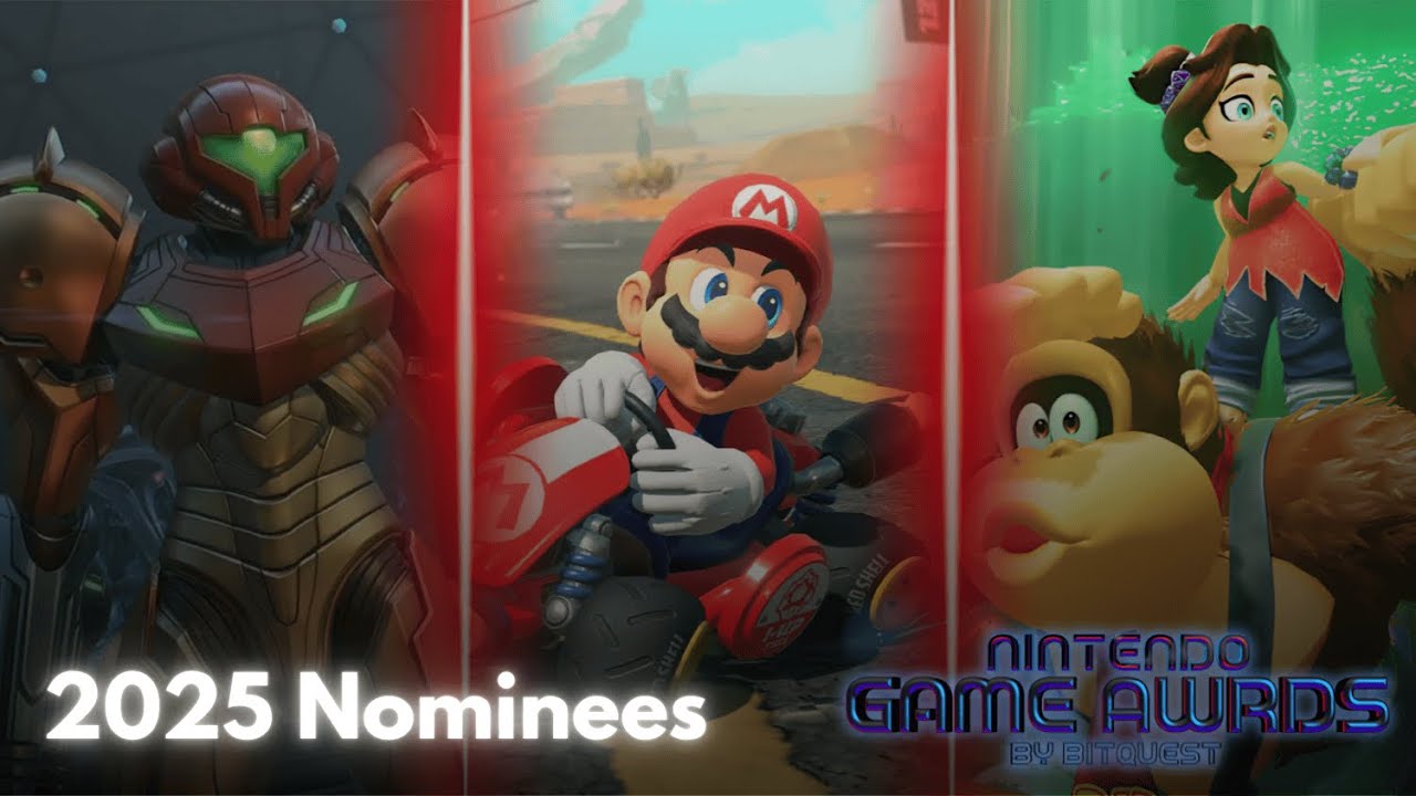 Announcing The Nominees For The Nintendo Game Awards 2025! - YouTube
