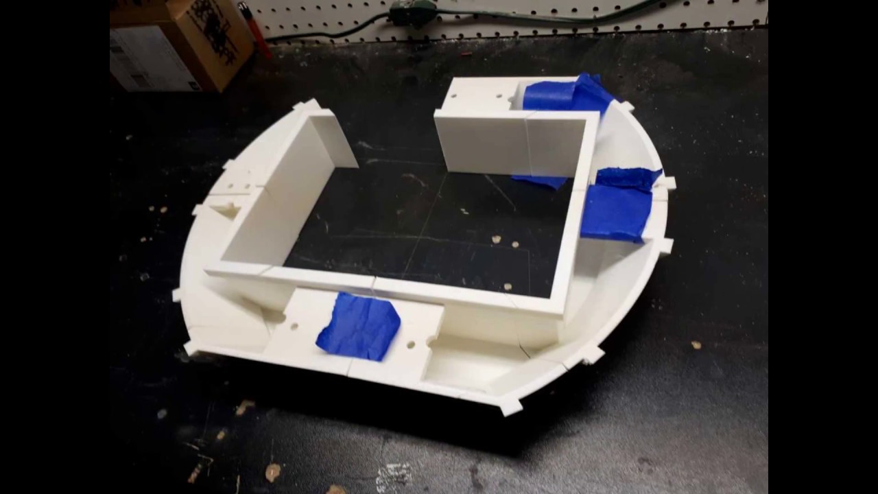 3D printed full size R2D2 - step by step - Québec Astromech R2-D2 - YouTube