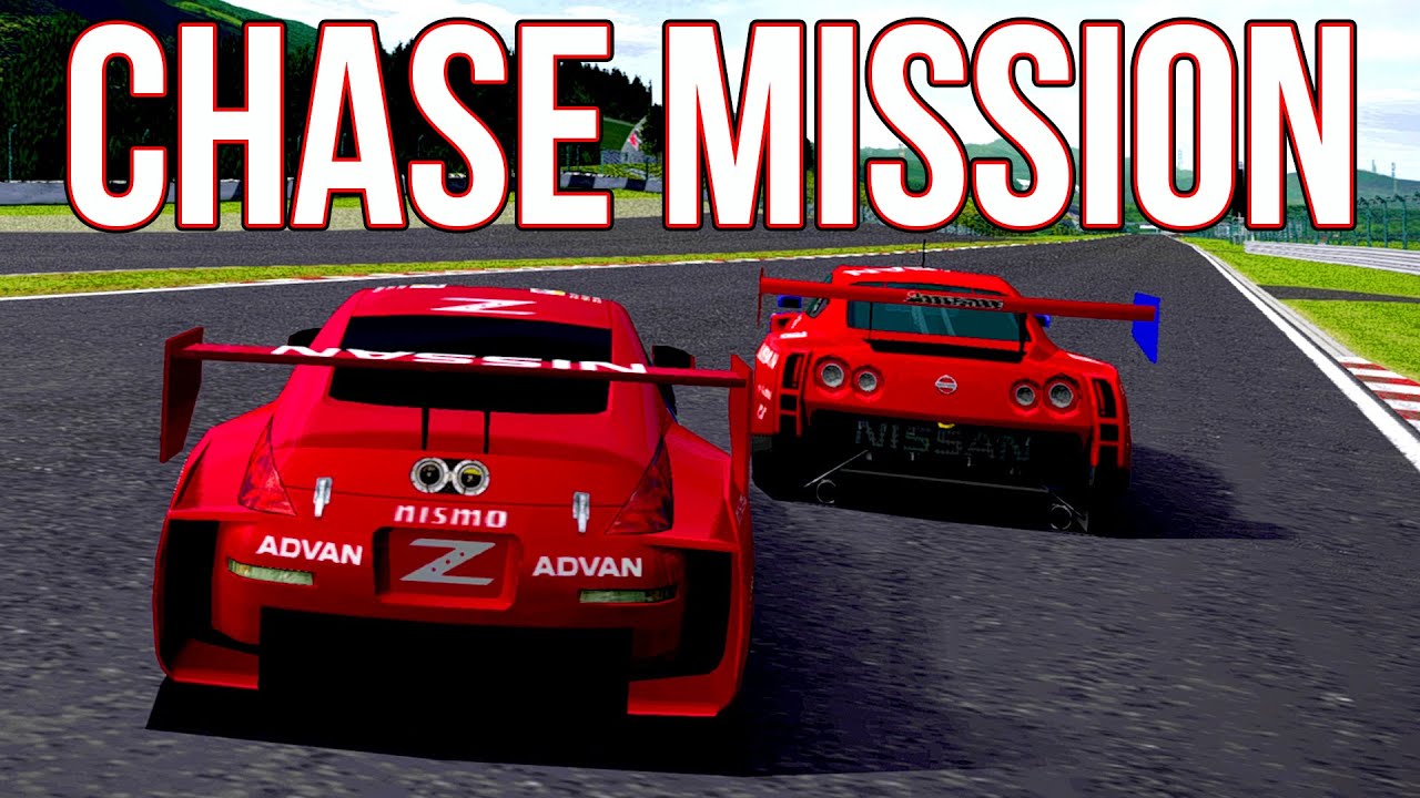 Nissan 350Z vs. GT-R LM Race Cars Chase Mission | Gran Turismo 4, PCSX2 ...