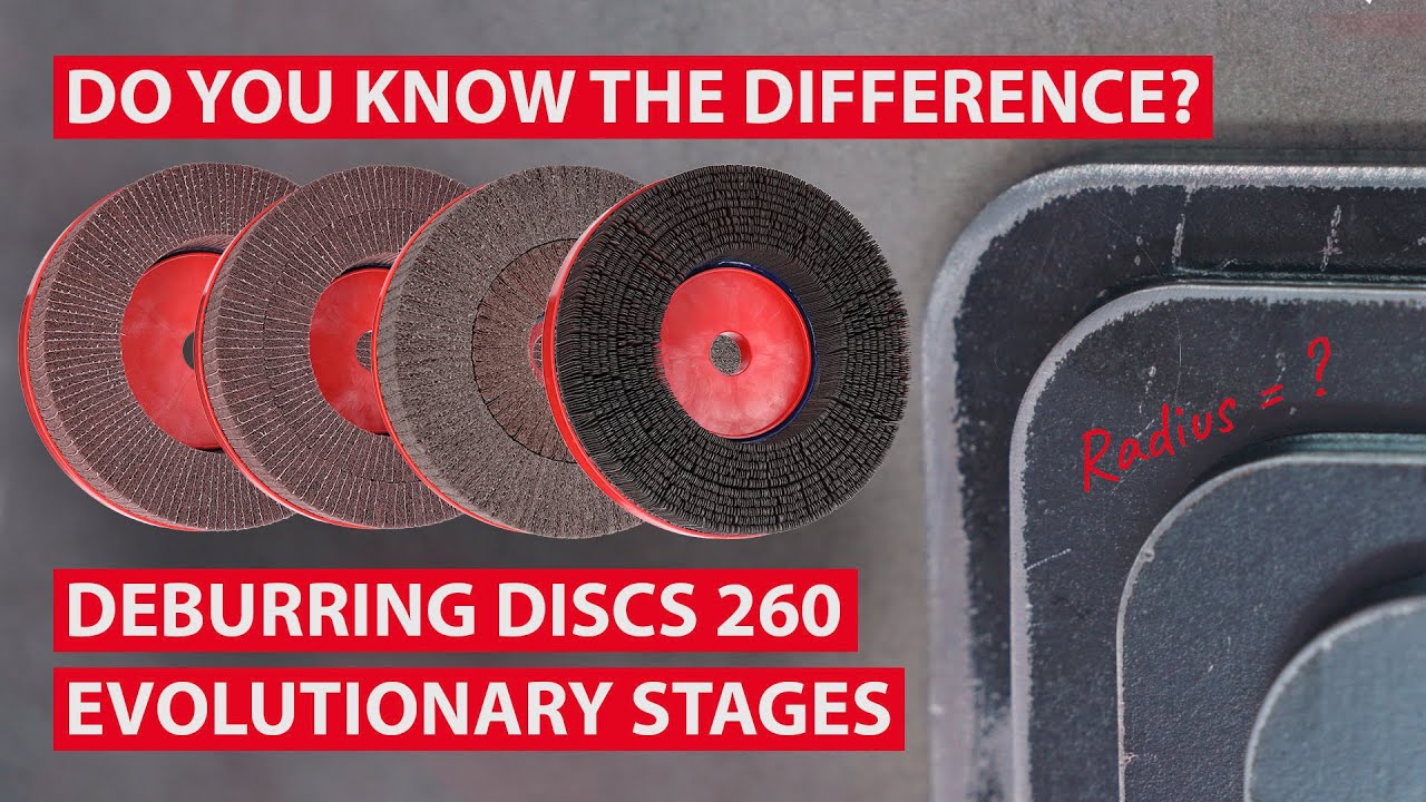 Deburring discs 260 - Which evolutionary stage is best for you? - boeck ...