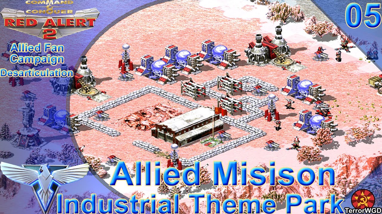 Red Alert 2│Allied Fan Campaign Desarticulation│Allied Mission 5 ...