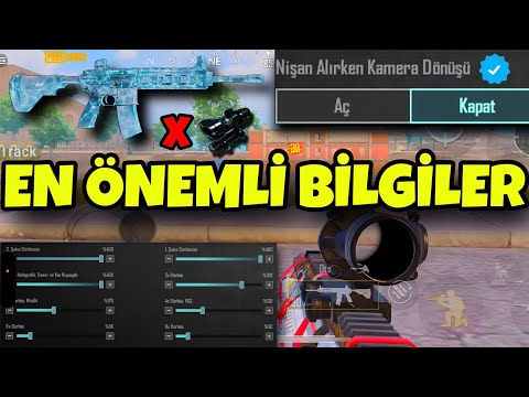 PUBG Mobile: Spray Atarken 🔥 Dikkat Edilmesi Gerekenler ❗️ ve Hassasiyet Ayarları 🎯