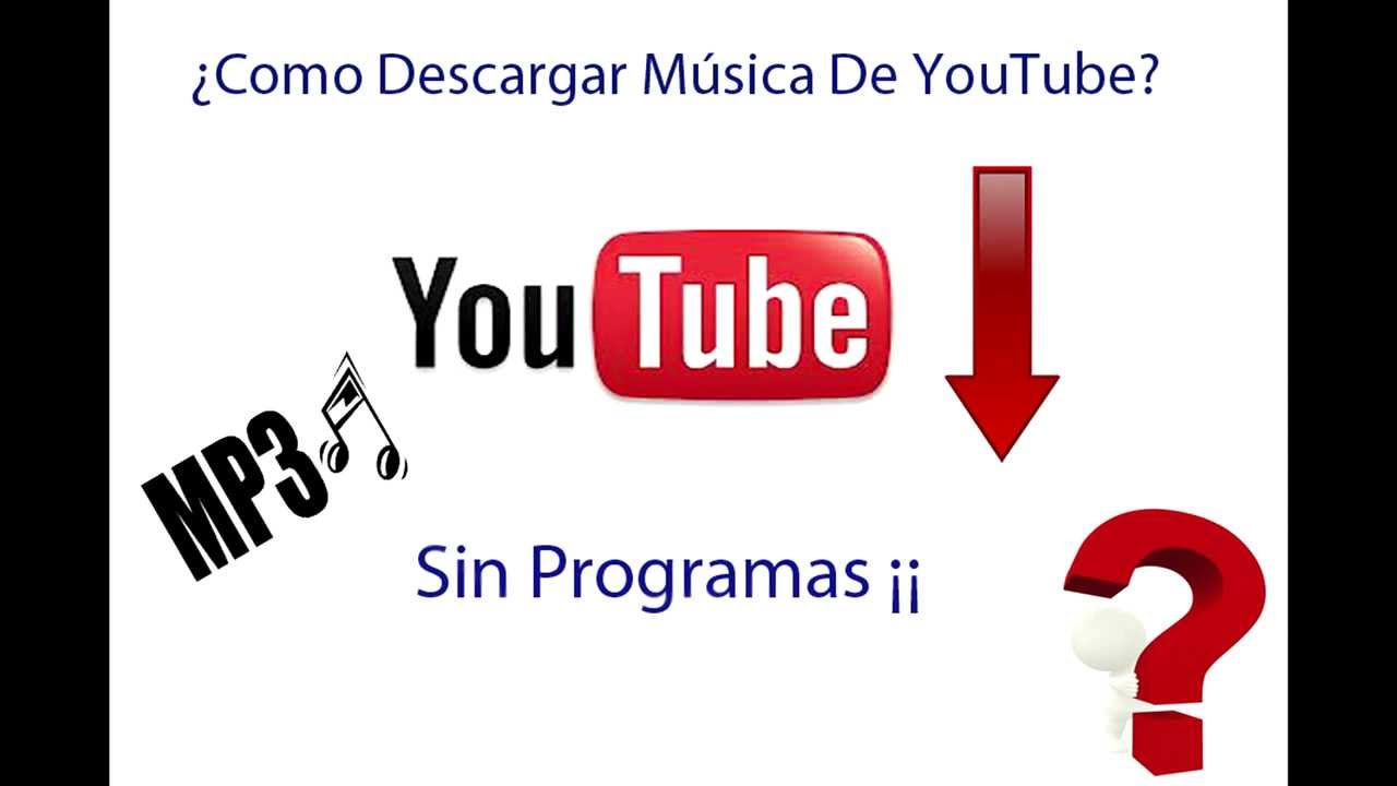 Como Descargar Música De YouTube- Sin Programas¡ - YouTube