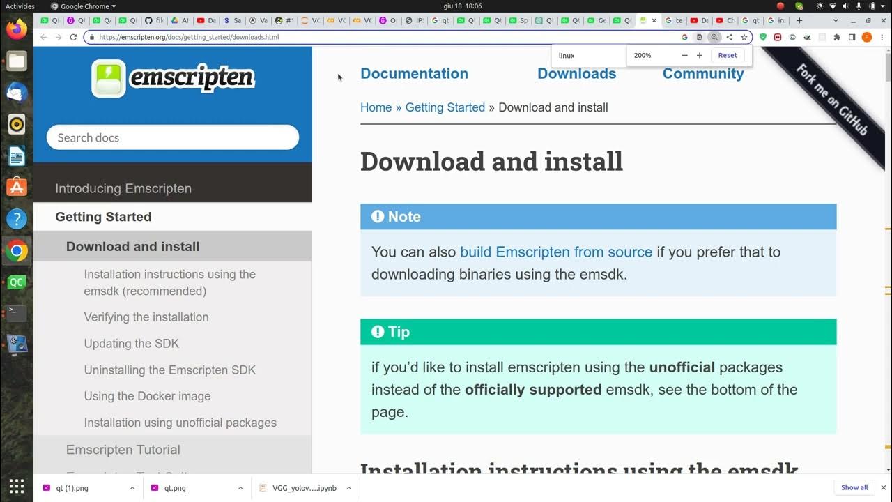 How to set up Qt Web Application with WebAssembly in Linux, Windows ...