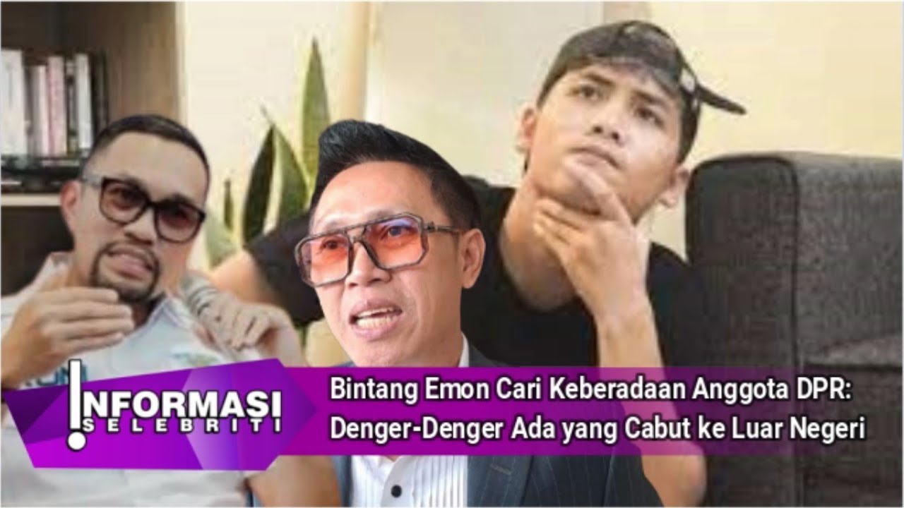 Bintang Emon Cari Keberadaan Anggota DPR Denger Denger Ada yang Cabut ke Luar Negeri - YouTube