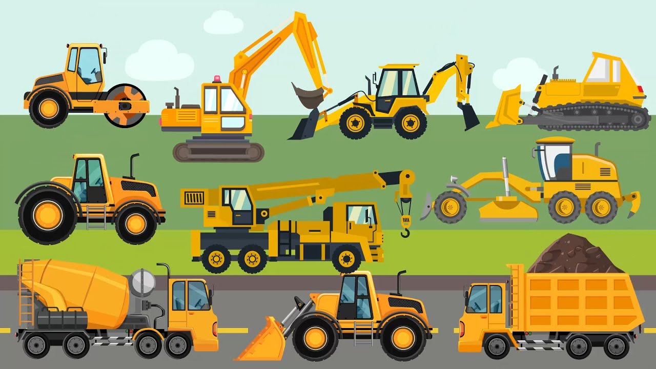 MACAM-MACAM JENIS ALAT BERAT KONSTRUKSI | Mixer Truck, Bulldozer ...