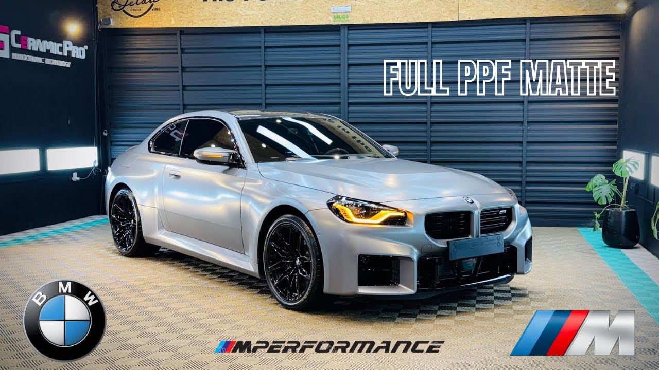 BMW M2 FULL PPF MATTE 🚀 - YouTube