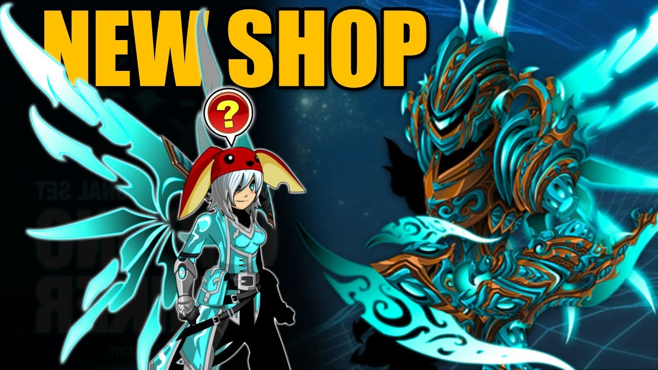 New Shop (Crazy Good Wings) AQW - YouTube