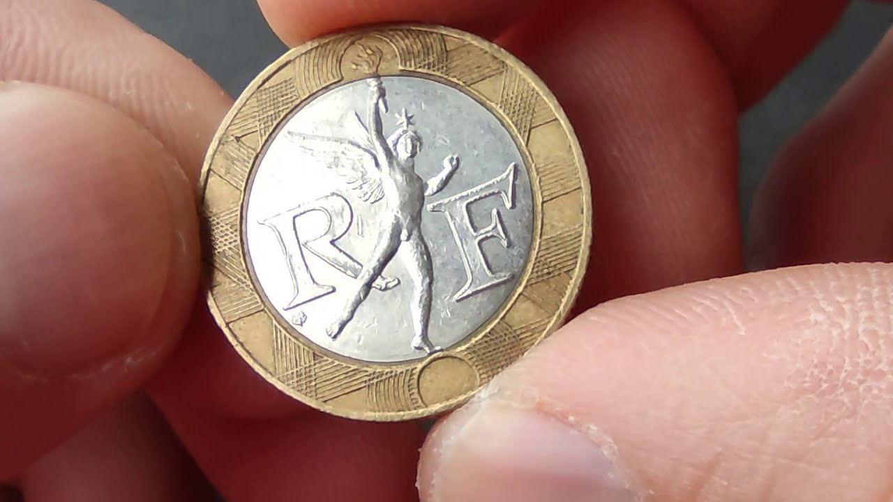 10 F 1989 France RF (value of this coin is around: 0,10€ - 0,15€) - YouTube