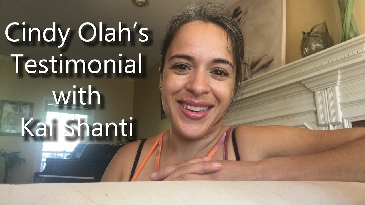 Cindy Olah's Testimonial of Kai Shanti's Work - YouTube