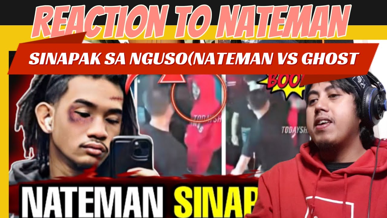 Reaction sa Pagkakasapok Kay NATEMAN NI GHOST Video by Cyberflex - YouTube