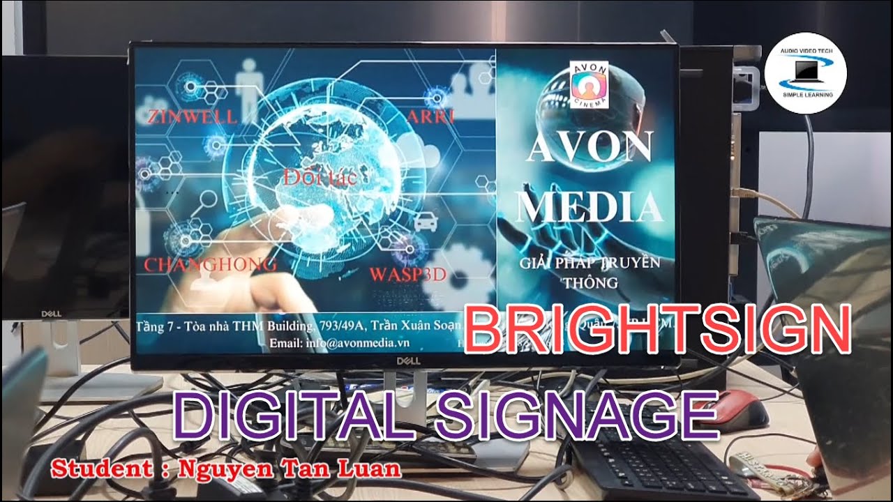 Test Video : BrightSign Digital Signage - Template Design by Intern ...