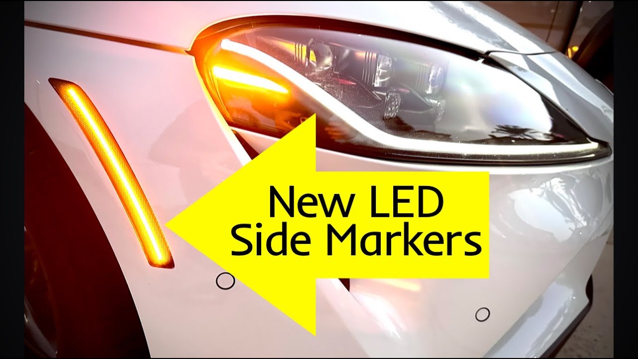 A90 Supra Led Side Markers Review / Install Video.!! - YouTube
