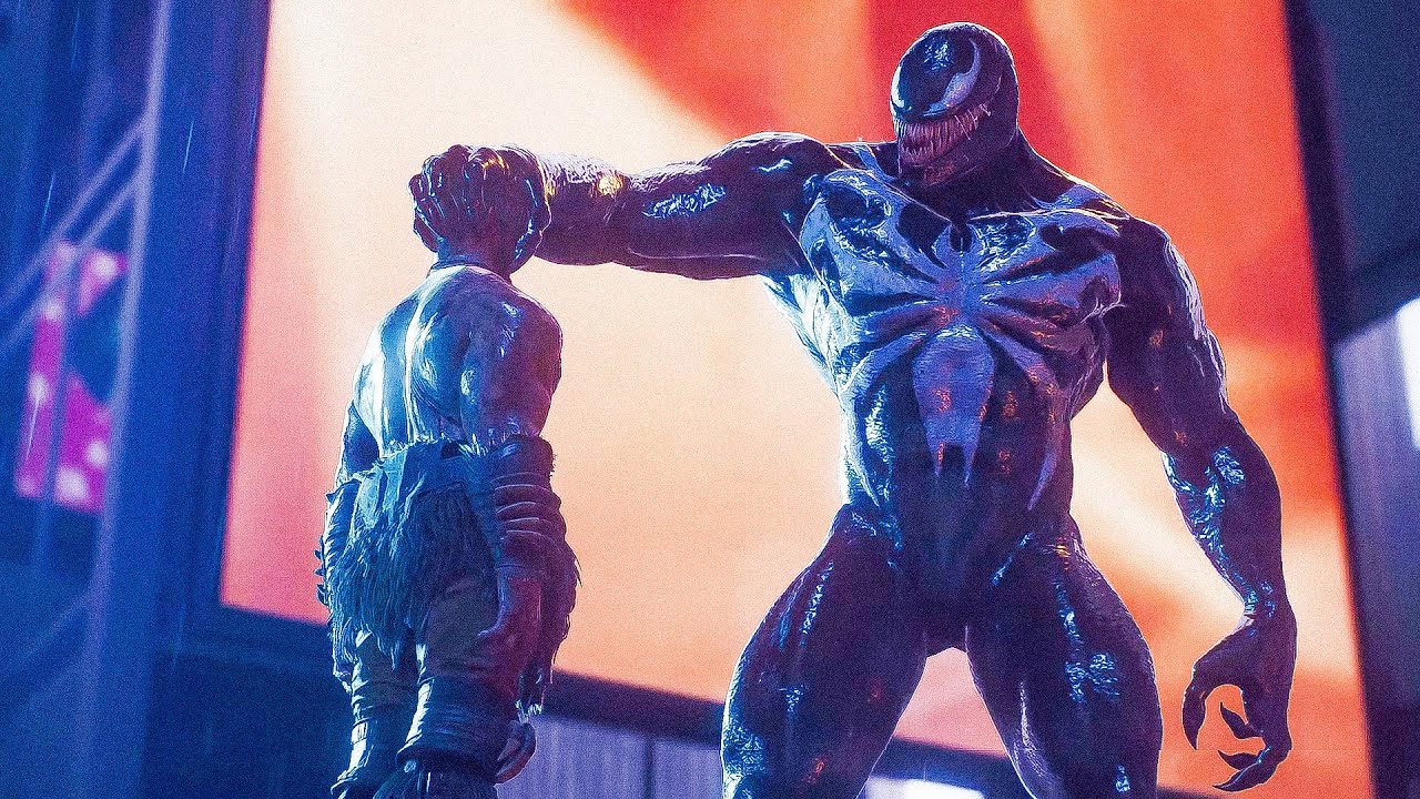 Venom kills Kraven the Hunter scene - Spider-Man 2 PS5 Kraven Death ...