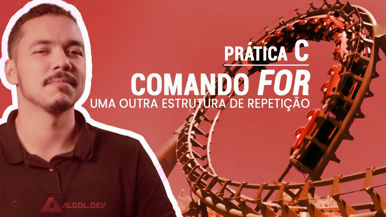 Comando for (Prática em C) - YouTube