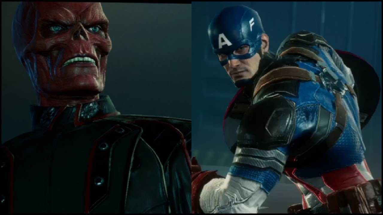 Captain America vs Hydra || MARVEL Revolution Gameplay || A fight for ...