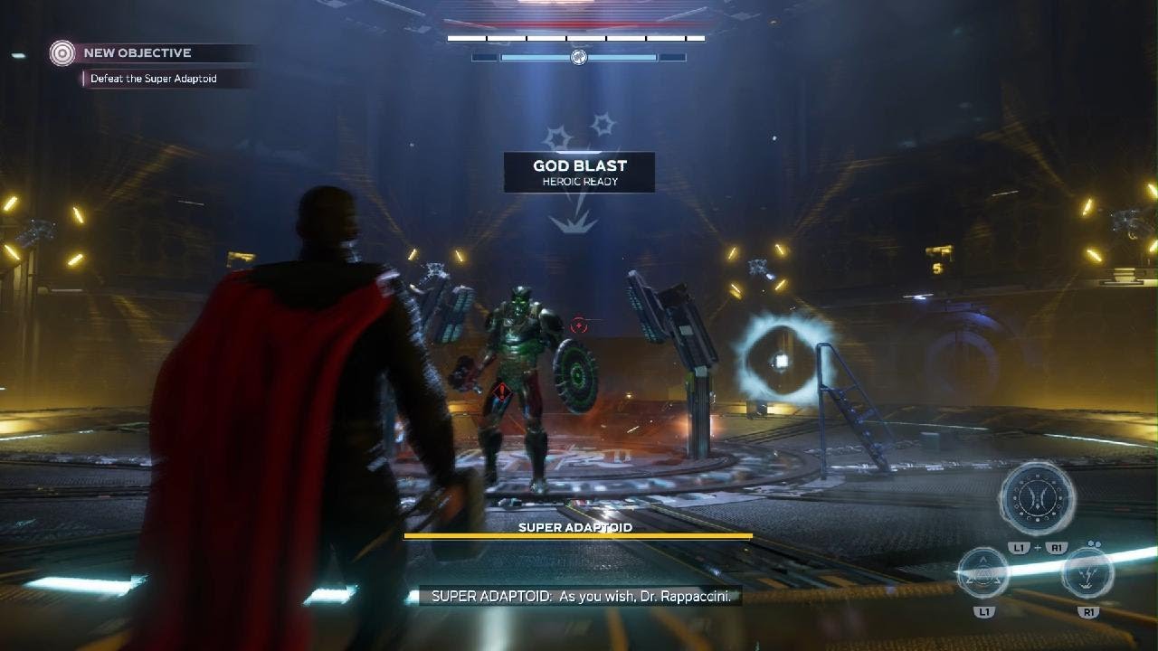 Marvel's Avengers - Omega Level Threat: Super Adaptoid (THOR SOLO ...