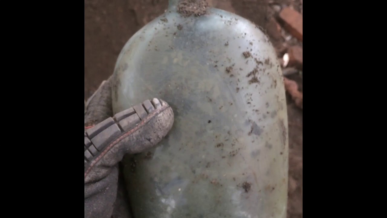 Privy Digging 1st Historical Flask😲 and super Rare Insulator - YouTube