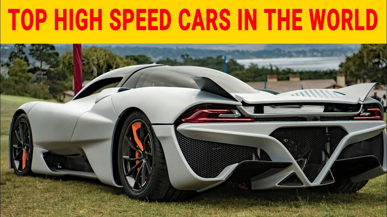 The Most Popular High Speed Cars In The World | A Decode - YouTube