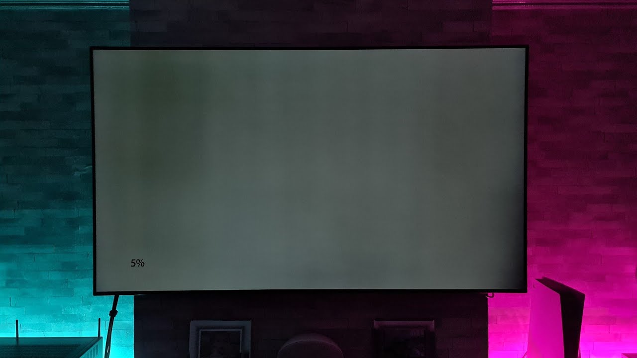 LG CX OLED burn in test after 2000 hours! month 8 - YouTube