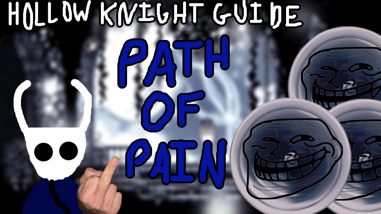 The Most Epic Hollow Knight Path of Pain Guide - YouTube