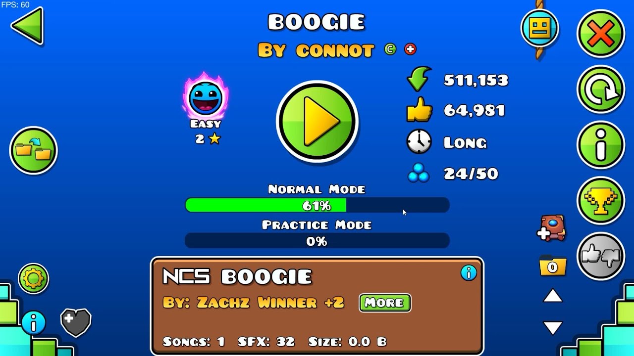 Geometry Dash, Boogie, 100% 2026 - YouTube