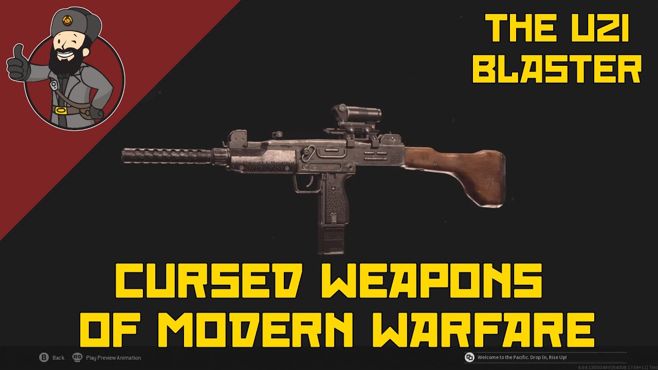 Cursed Weapons of Modern Warfare - The Uzi Blaster - YouTube