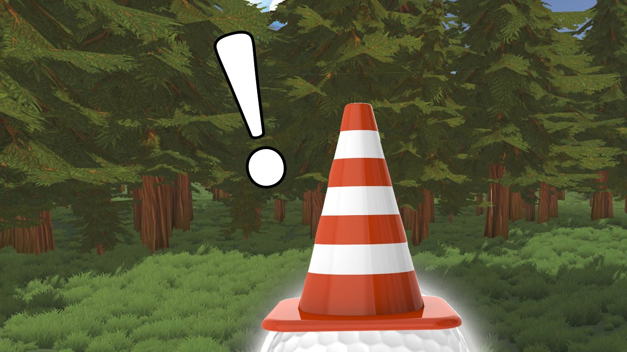 A FAILURE OF CONES | Golf With Friends CHALLENGE - YouTube