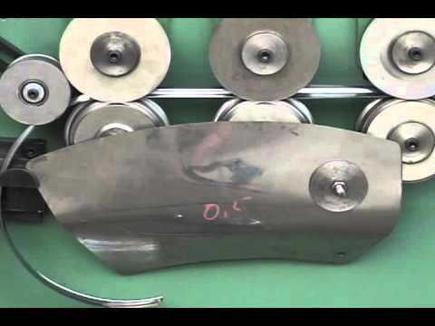 AUTOMATIC DRUM LOCK FORMING MACHINE - YouTube