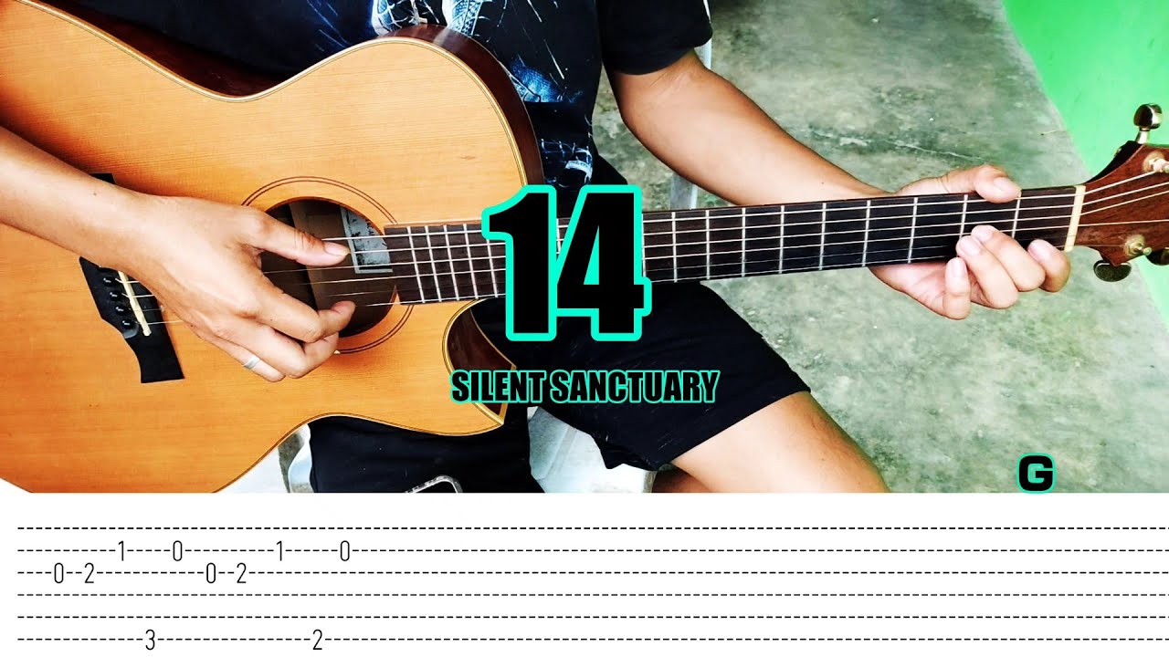 Guitar Chords 14 Silent Sanctuary 14 Silent Sanctuary (Super Easy