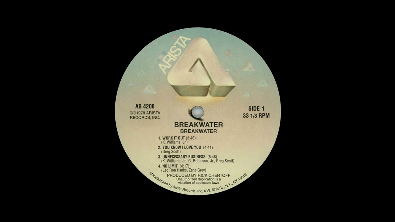 BREAKWATER - You Know I Love You 1978 - YouTube Music