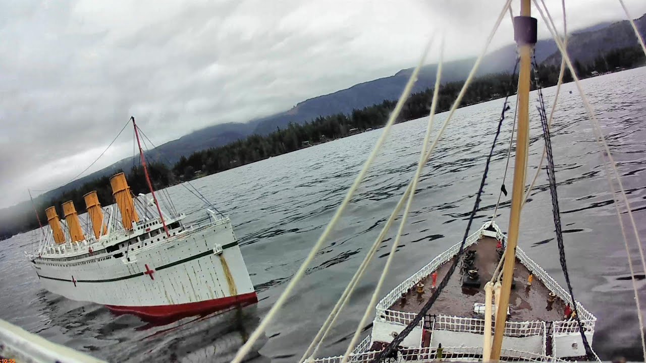 Britannic RC first test - YouTube