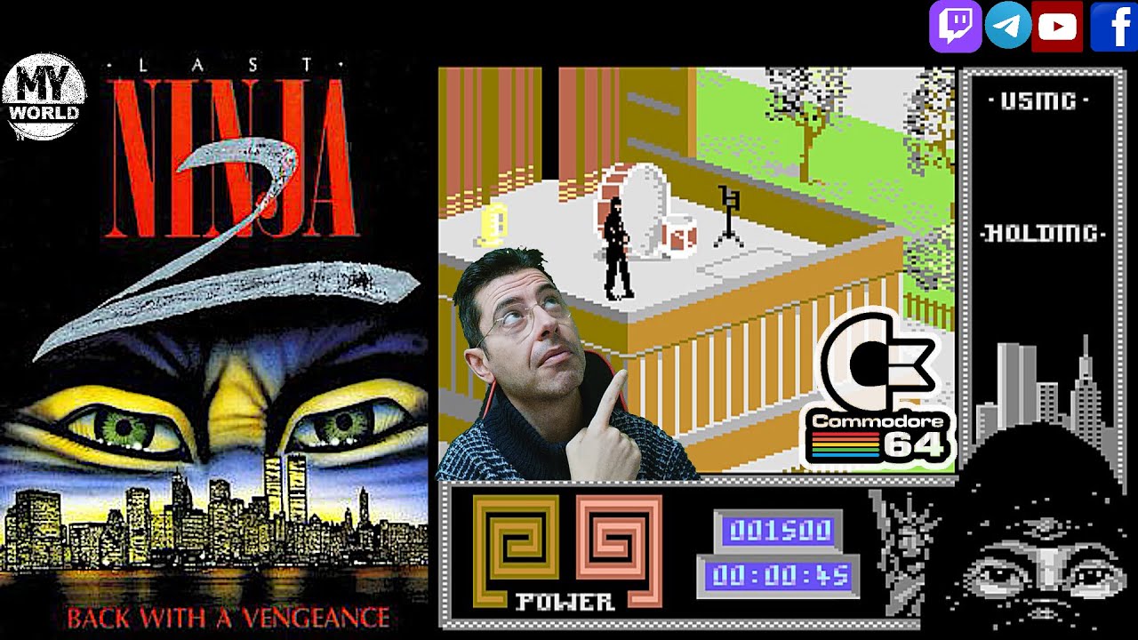 THE LAST NINJA 2 (C64 - GIOCO COMPLETO - Longplay) - System 3 - YouTube