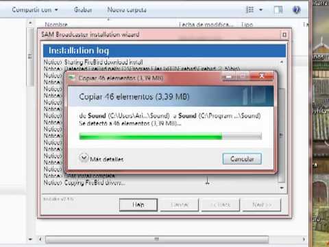 Tutorial Instalacion Sam Broadcaster - YouTube