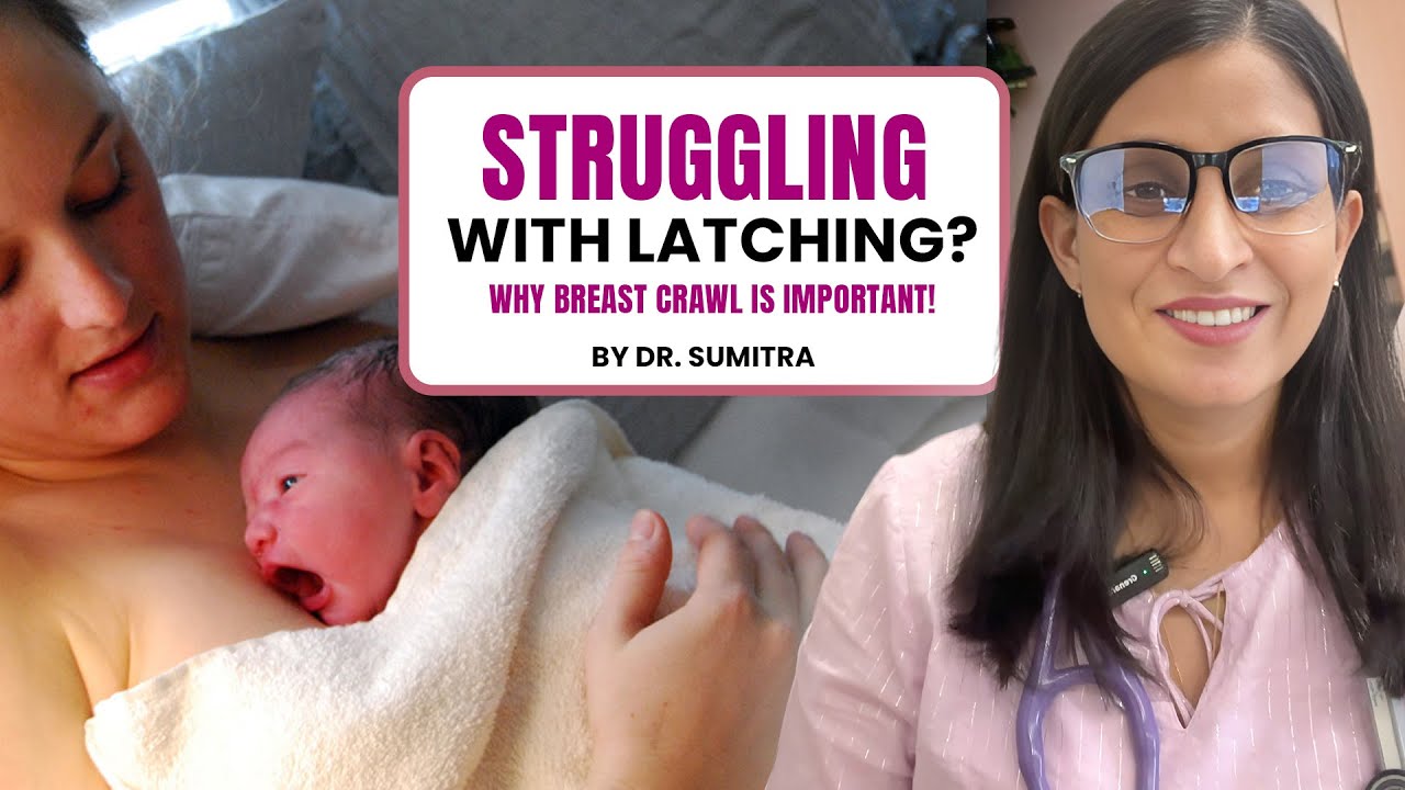 Understanding Breast Crawl & First Latch for a Smooth Breastfeeding ...