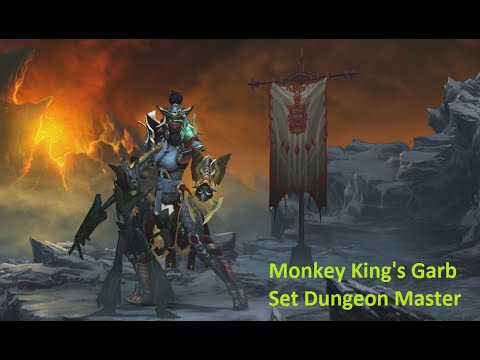 Diablo 3 - Monkey King's Garb Set Dungeon Master - YouTube