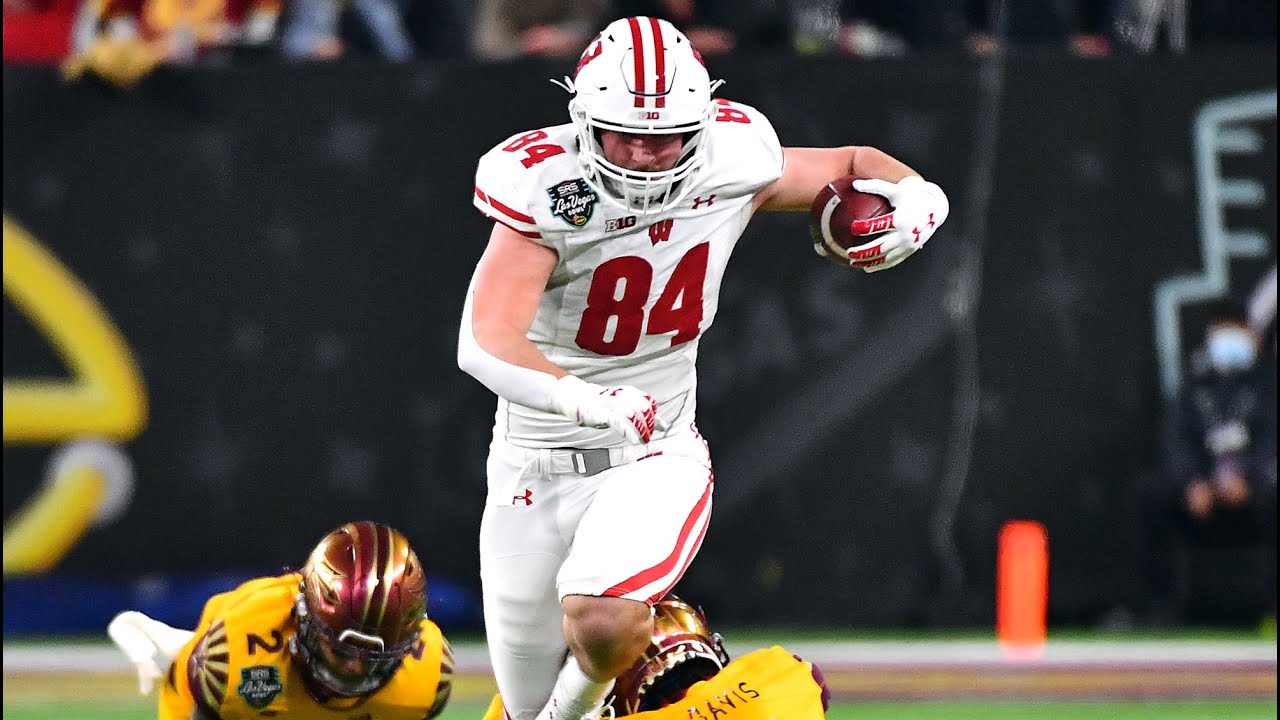 Dallas Cowboys TE Jake Ferguson Senior Bowl Highlights and NFL Combine ...