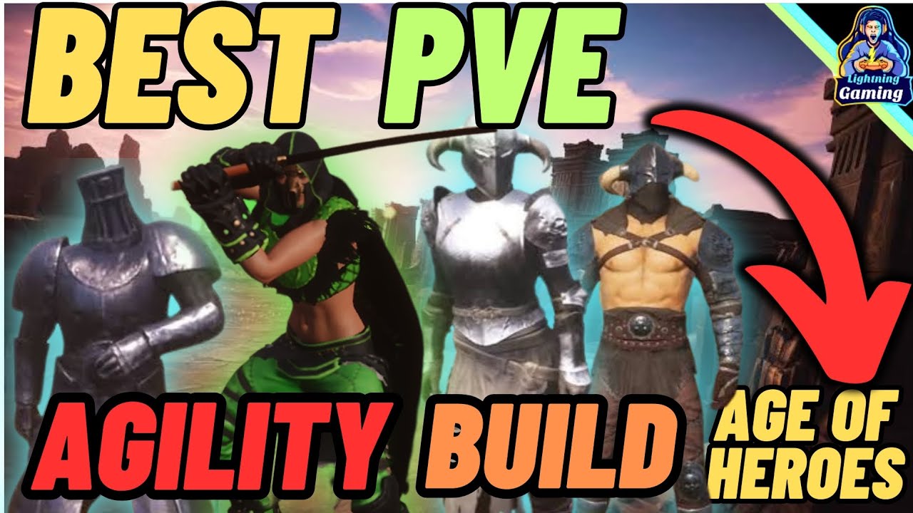 Conan exiles age of heroes The best AGILITY character build 2024 - YouTube