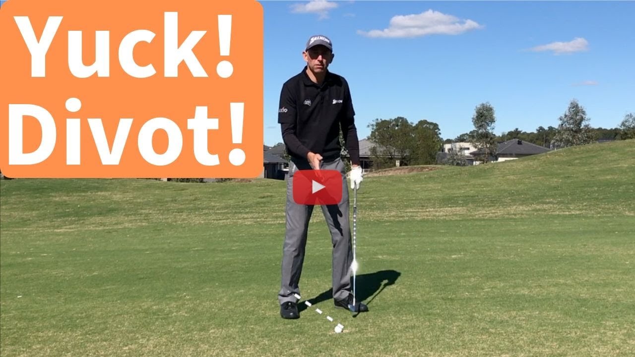 How to Play From a Divot - YouTube