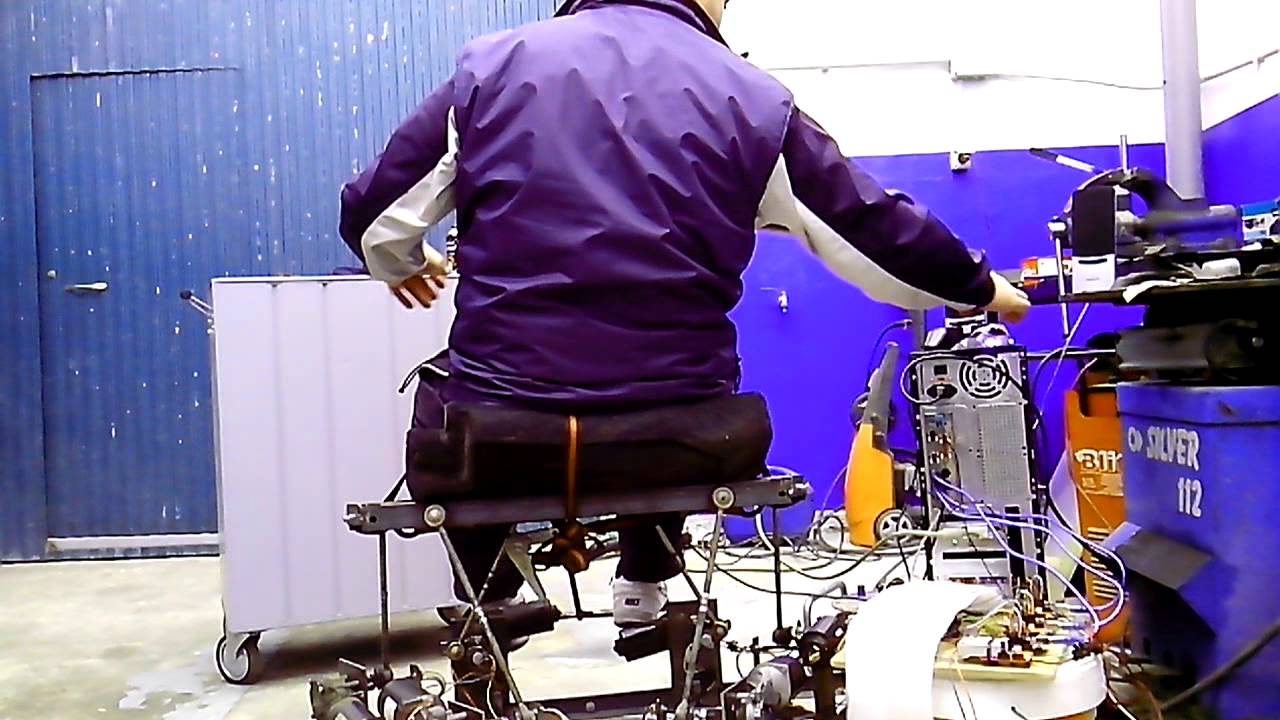 6dof motion low cost test - YouTube