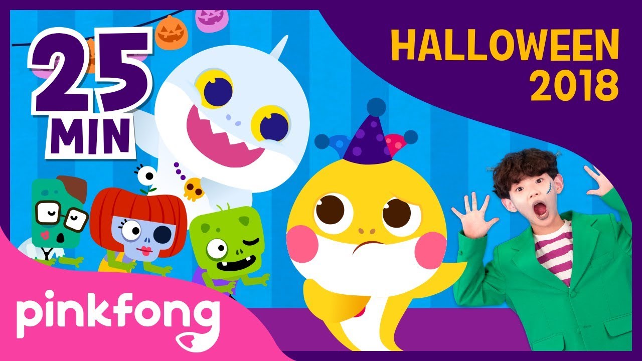 Halloween Sharks Dance and more | Halloween Songs | +Compilation ...