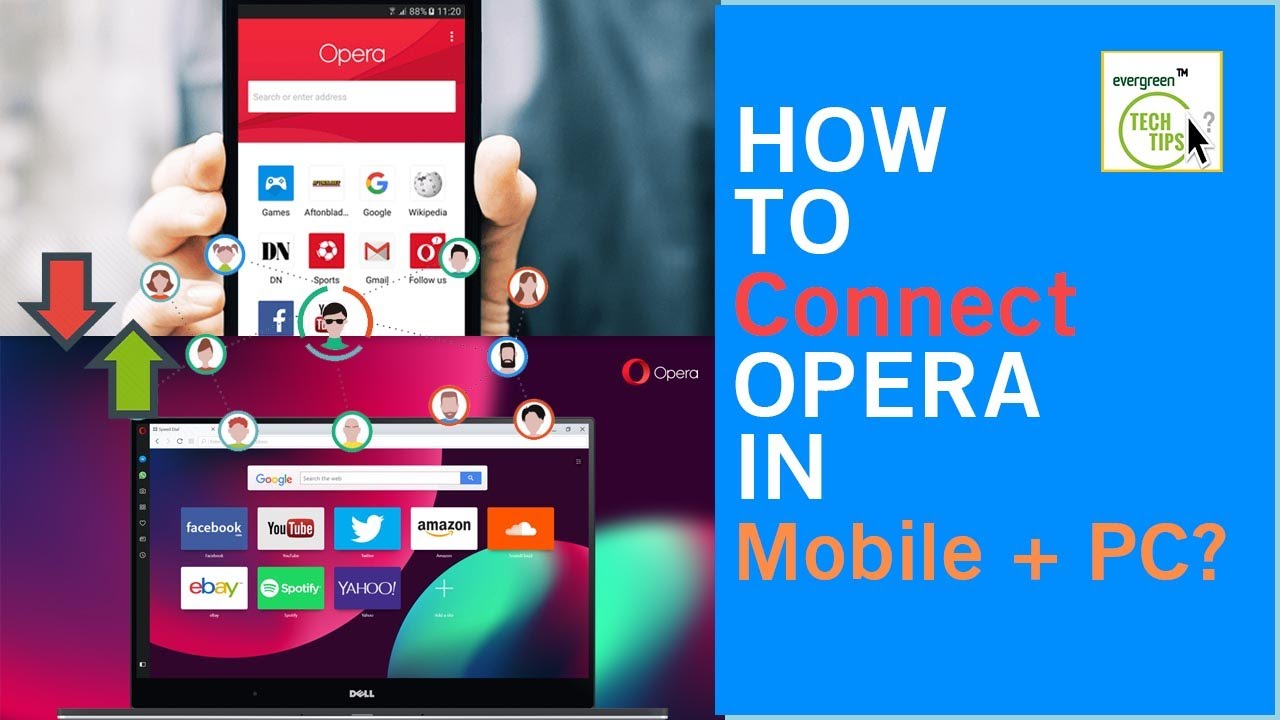 Want To Learn How You Can Connect Your Phone And PC Opera Browser ...