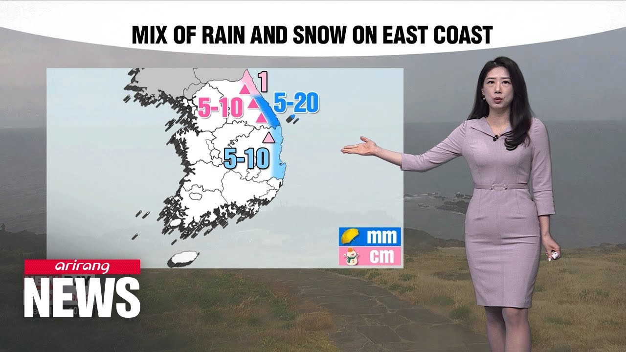 [Weather] Comfortable temperatures today, mix of rain and snow on east ...