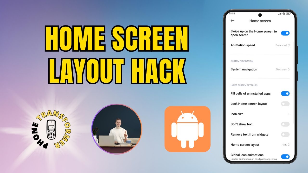 How to Unlock Home Screen Layout on any Android Phone - Simple Steps ...