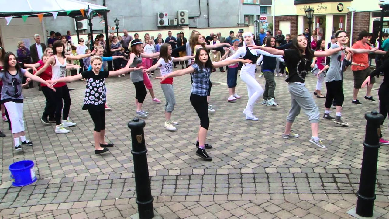 Evolution Stage School Longford Flashmob June 2011 - YouTube