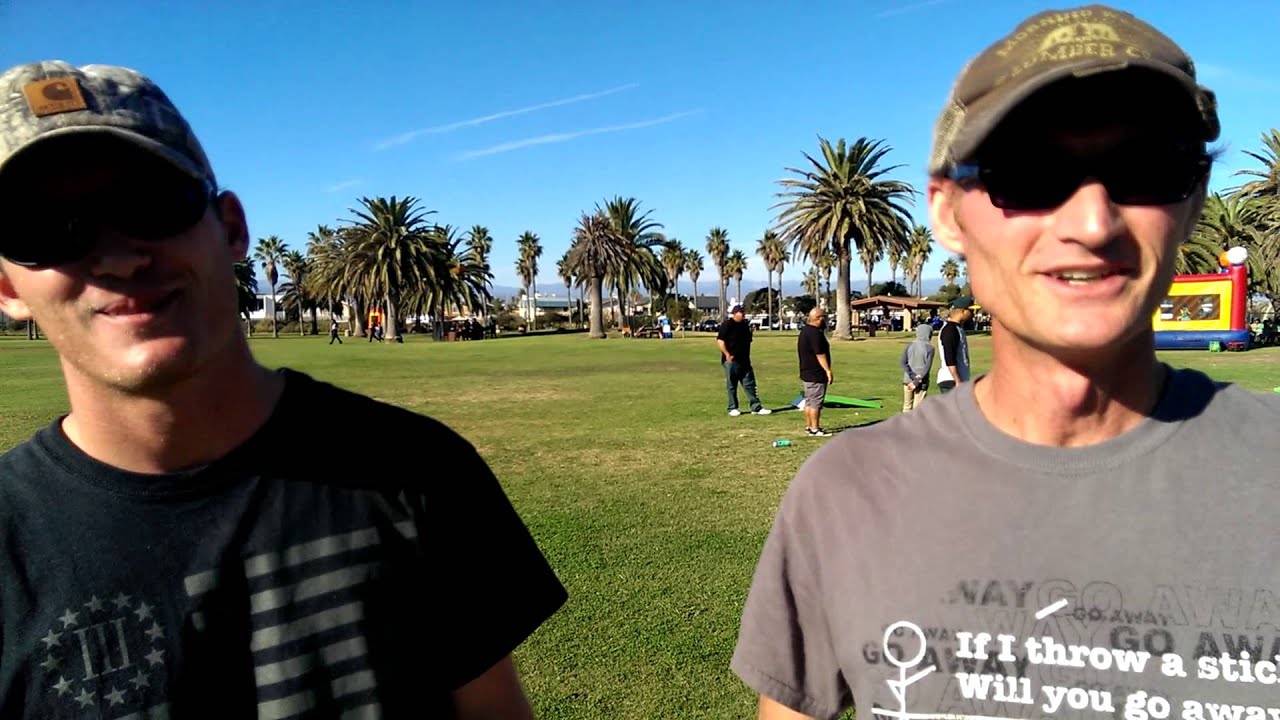 Cornhole Champs from Cornhole Oxnard Tournament 11-8-2014 ( pre victory ...